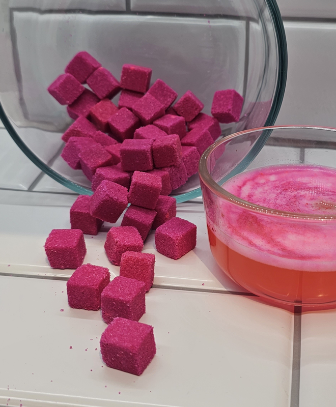 Pink Embed Singles | The Fizzy Cauldron