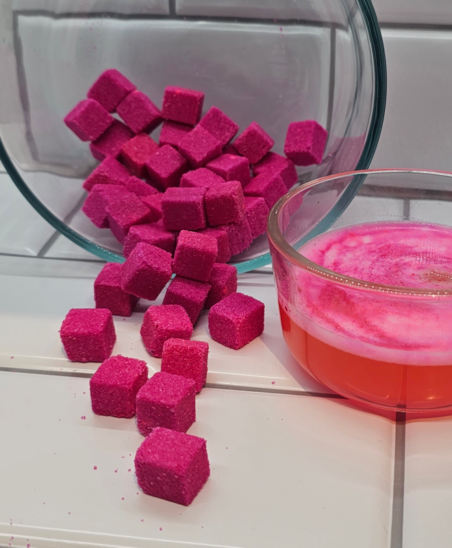 Pink Embed Singles | The Fizzy Cauldron